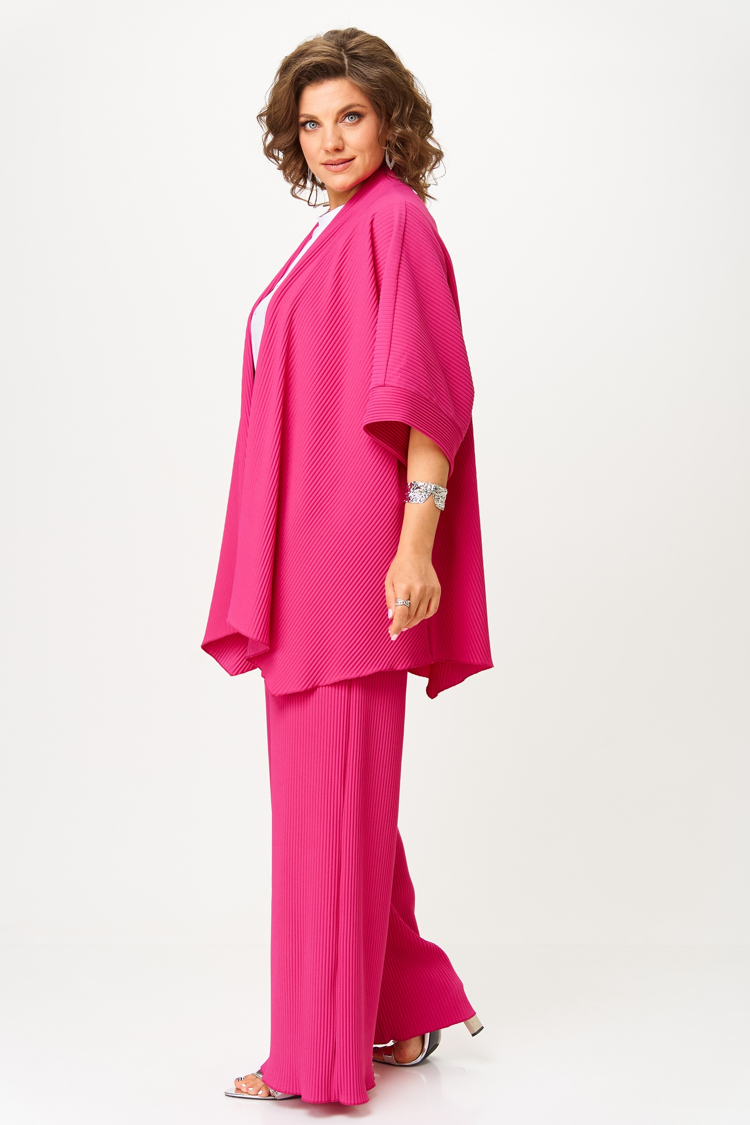 Костюм брючный 1427 фуксия Michel Chic купить в интернет магазине | в наличии